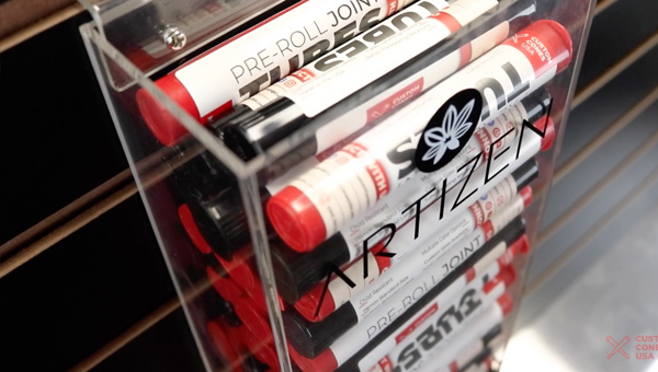 Custom Pre-Roll Retail Display Box - Joint Tubes | Custom Cones USA