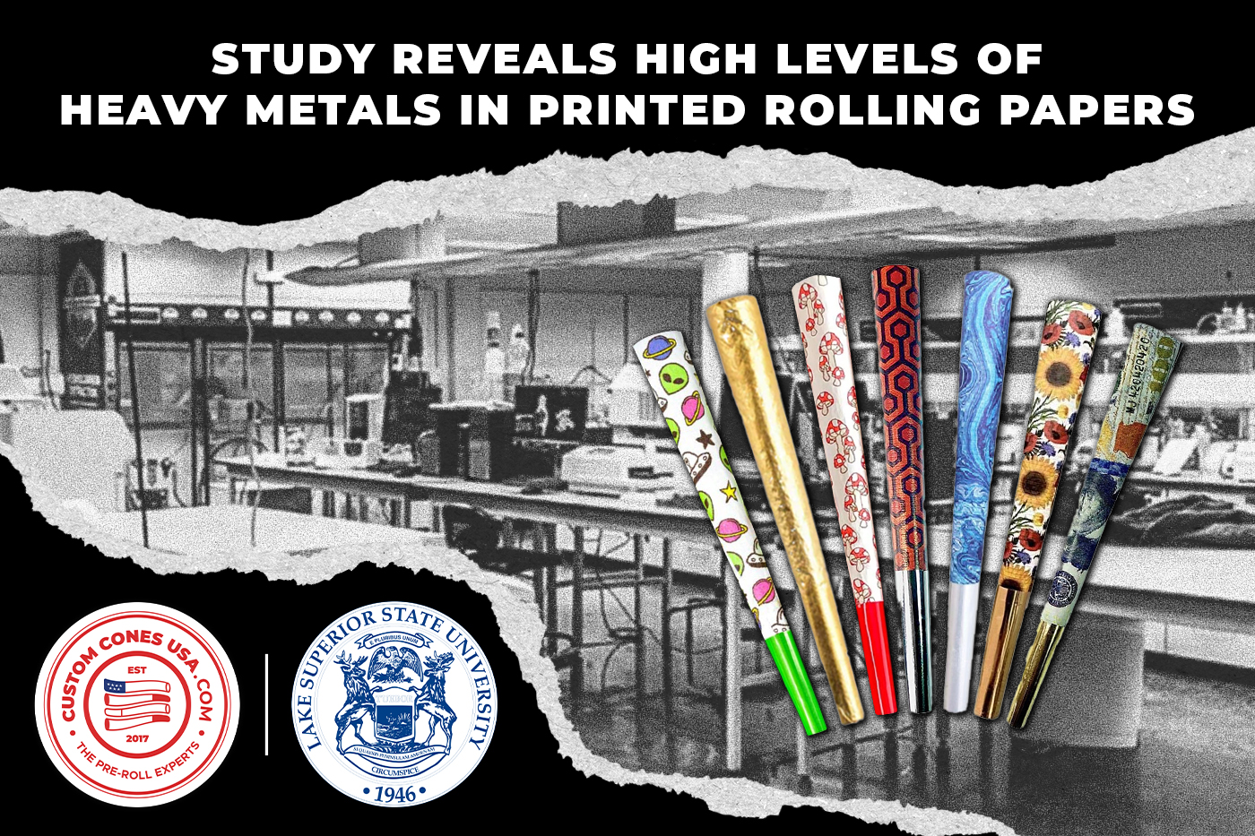 Heavy Metals in Printed Rolling Papers - Custom Cones USA