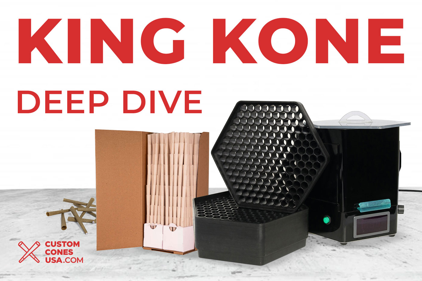 The King Kone Pre-Roll Filling Machine: A Deep Dive - Custom Cones USA