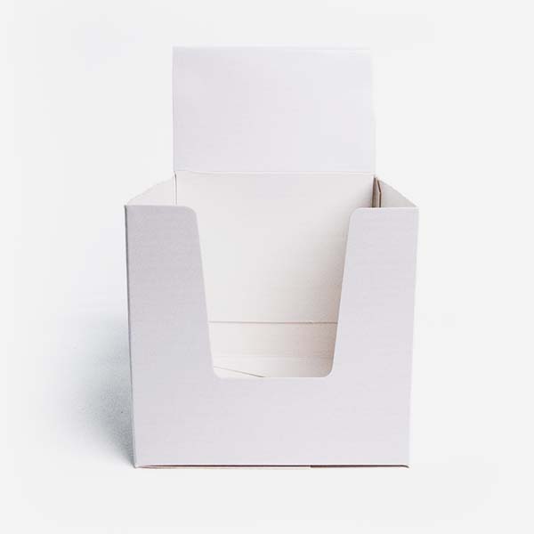 Unbranded Display Box - White - 20 Pack Box | Custom Cones USA
