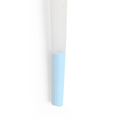 84mm Blue Tipped Cones - Refined White Paper - Designer Pre-Rolled ...