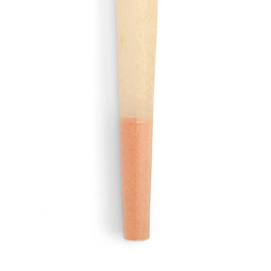 84mm Orange Tipped Cones - Natural Brown Paper - Designer Pre-Rolled ...