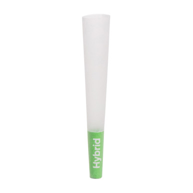 70mm/26mm White Pre-Rolled Cones - Hybrid [900 per Case] - Custom Cones USA