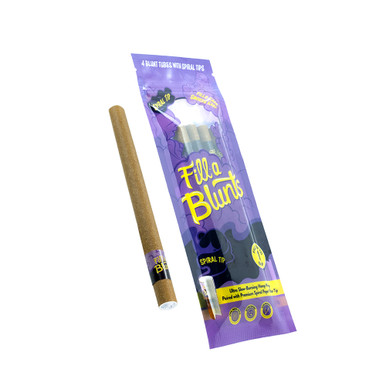Fill-a Blunts King Size 1 Gram Pre-Rolled Blunt Tubes with Spiral ...