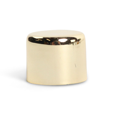 22mm Metallic Gold CR Cap | Custom Cones USA