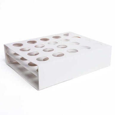 Unbranded Display Box for Pop-top Tubes - White - 20 Pack Insert ...