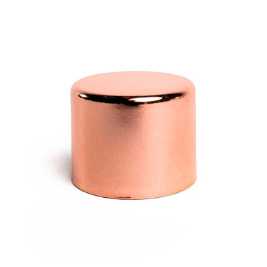 22mm Metallic Rose Gold CR Cap | Custom Cones USA