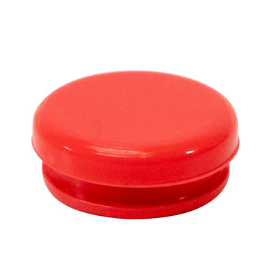 20mm Single-Width Red Silicone Cork | Custom Cones USA