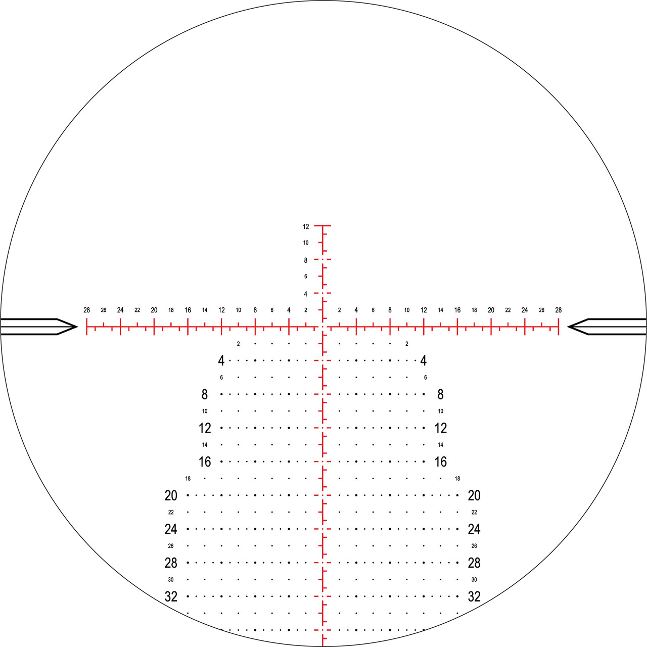 Nightforce NX8 - 2.5-20x50mm F1 Mil-XT Reticle C632