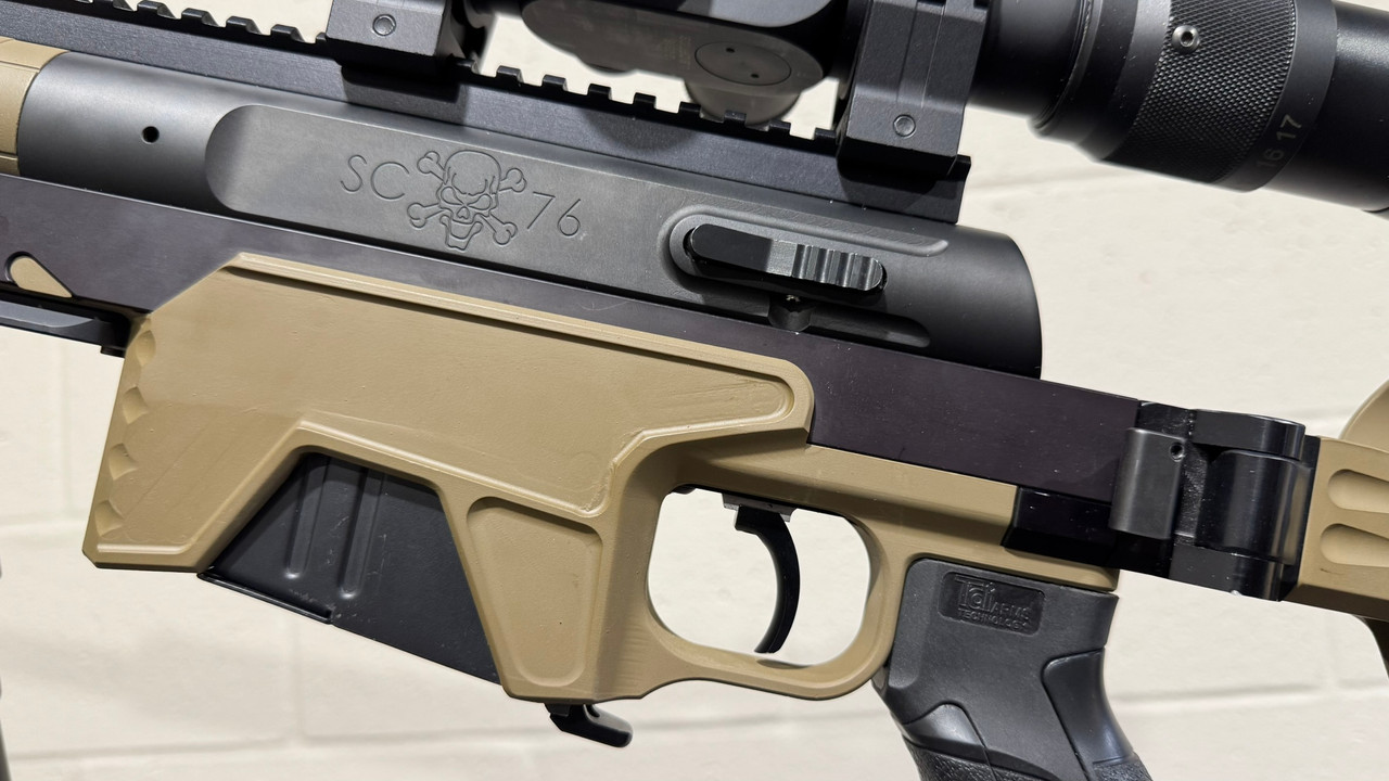 Steel Core Designs LSR Cyclone w/ USO SN3 T-PAL Scope