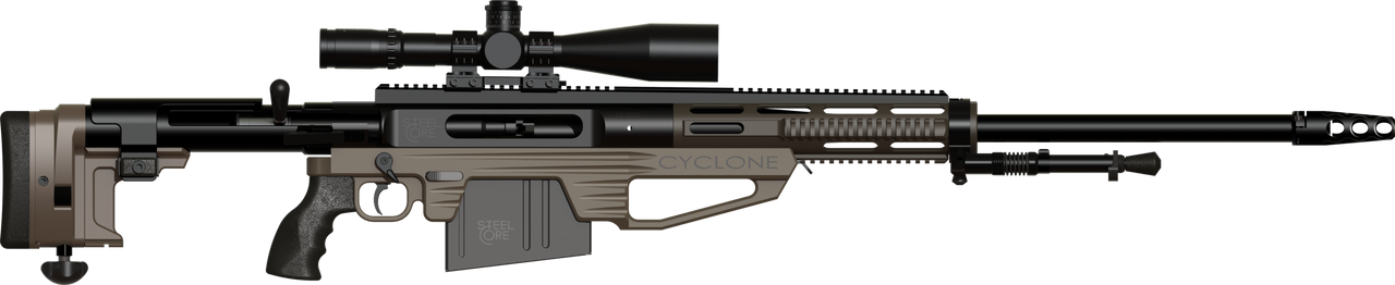 SteelCore | HSR Cyclone | Barrett Based Calibers - CS Tactical