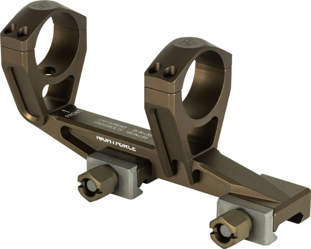 Nightforce ULTRAMOUNT - 1.930" - 0 MOA - 34mm - Flat Dark Earth A685