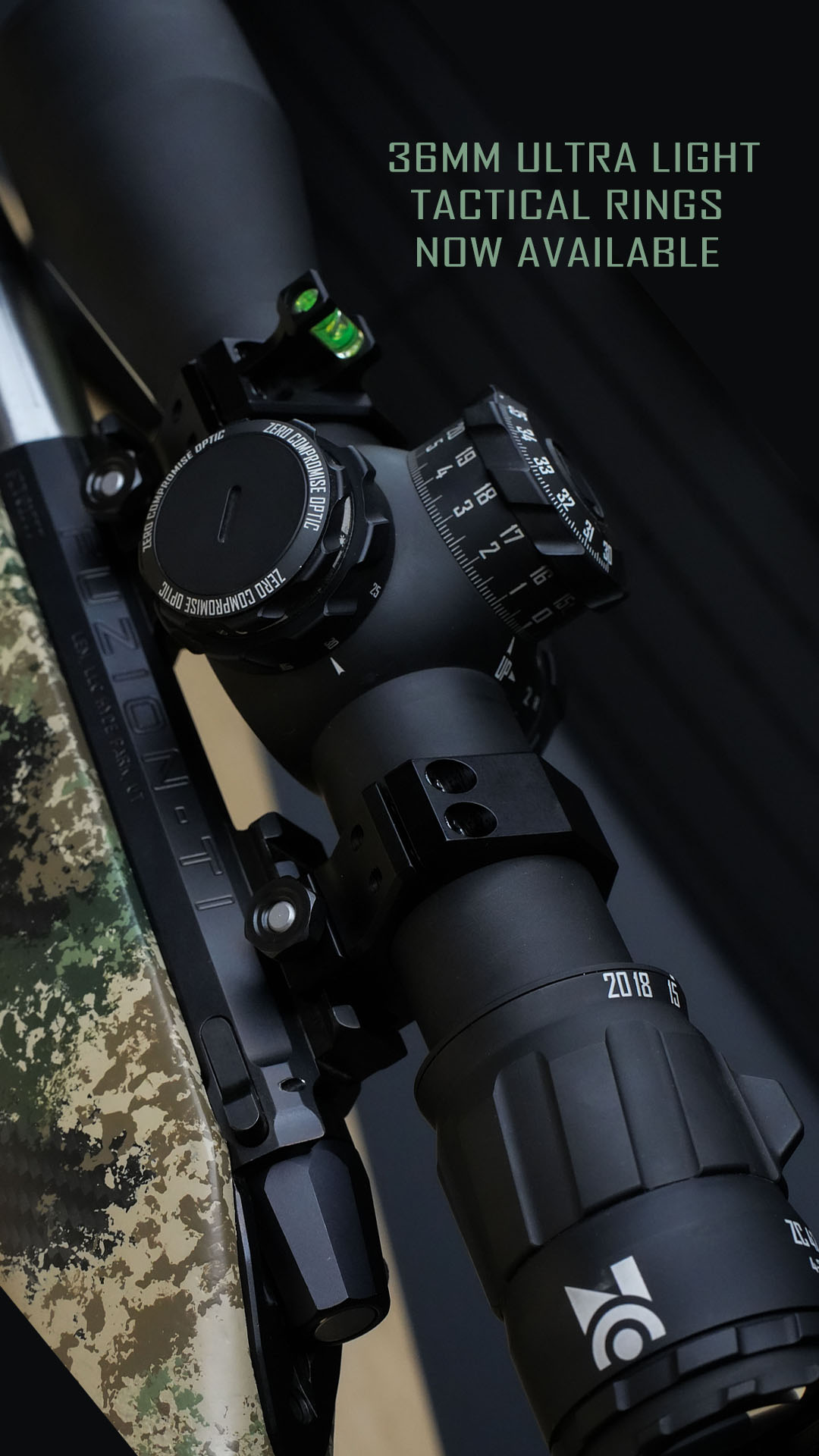 Hawkins Precision - Ultralight tactical scope rings