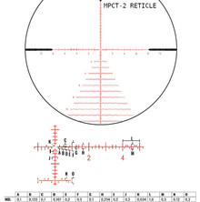 Zero Compromise Optic ZC420 4-20x50 MPCT-2x Reticle NLE FDE