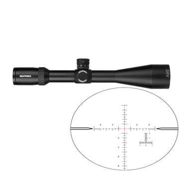 Nightforce SHV - 4-14x50mm F1 Mil-R Reticle C557