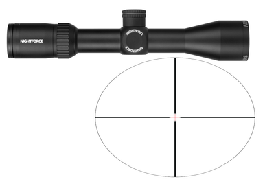 Nightforce SHV - 3-10x42mm - .250 MOA - Forceplex Reticle C611