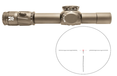 Zero Compromise Optic ZC210 2-10x30 Riflescope Predator Reticle Locking ...
