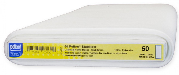 HEAVYWEIGHT PELLON SEW IN STABILIZER - by the Yard - 50P-WHT - 20" Wide ...