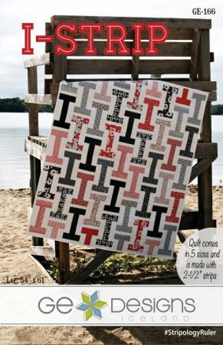 I Strip Quilt Pattern - GE-166 - Makes multiple sizes - GE Designs