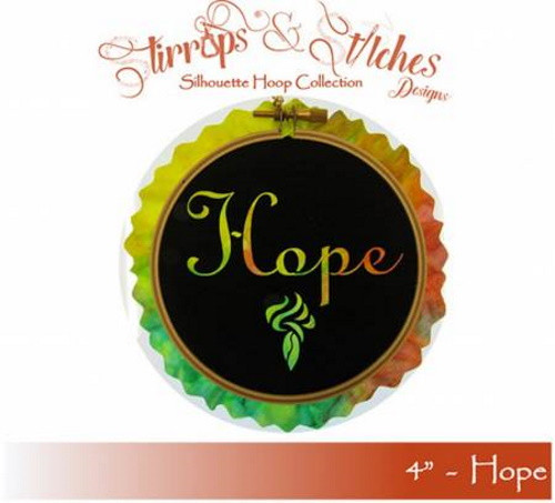 Hope 4in Hoop Kit - HOPE-4IN - Stirrups and Stitches Designs