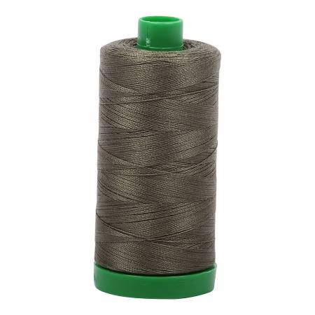 Army Green Cotton Mako Thread - 40wt - 1092 yards (1000m) - MK40-2905 ...