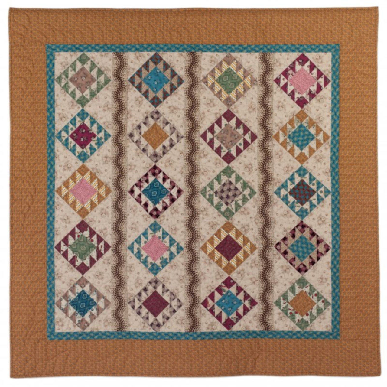 STREAMERS #272-C - Civil War Legacies Quilt Pattern - Finished size 47 ...