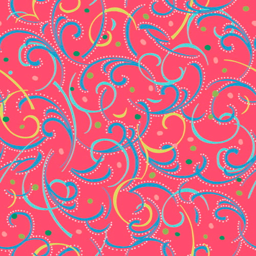 Swirlygig Swirls - Raspberry Fabric - RIV-SG-2251-36 - Swirlygig ...