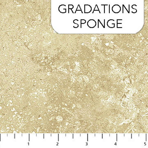 Stonehenge Tan Marbled Splash Fabric - 3954-191 - Gradations Sponge ...
