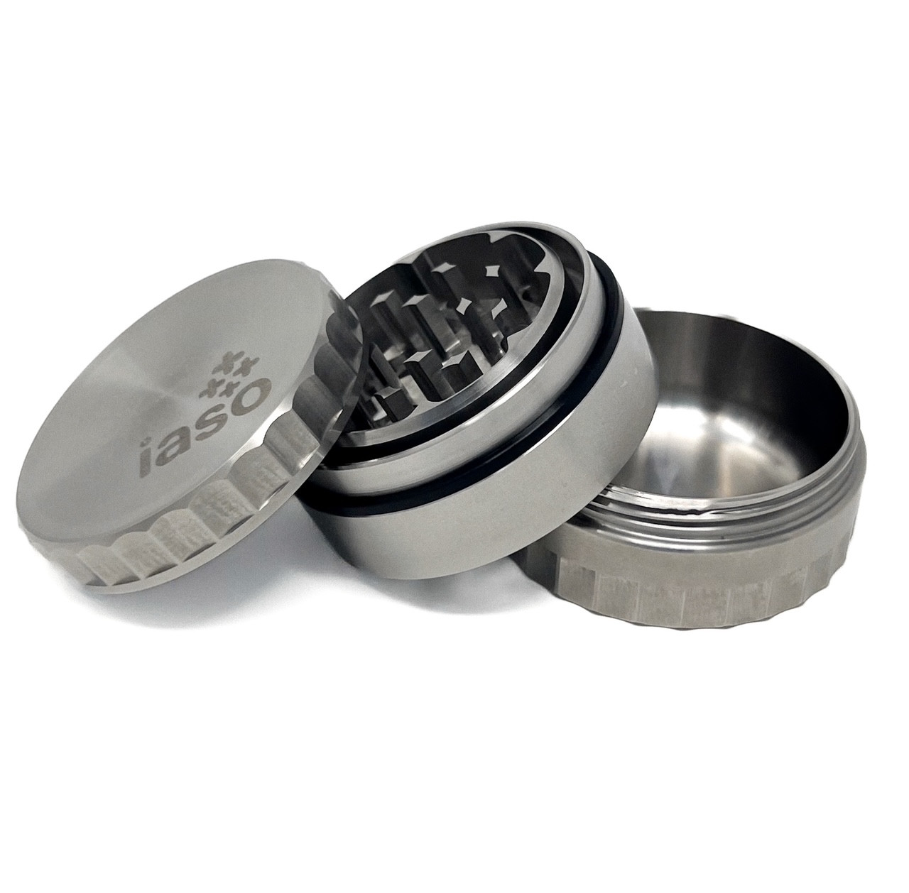 3 Piece Stainless Steel Herb Grinder 1.75” | Shop Online