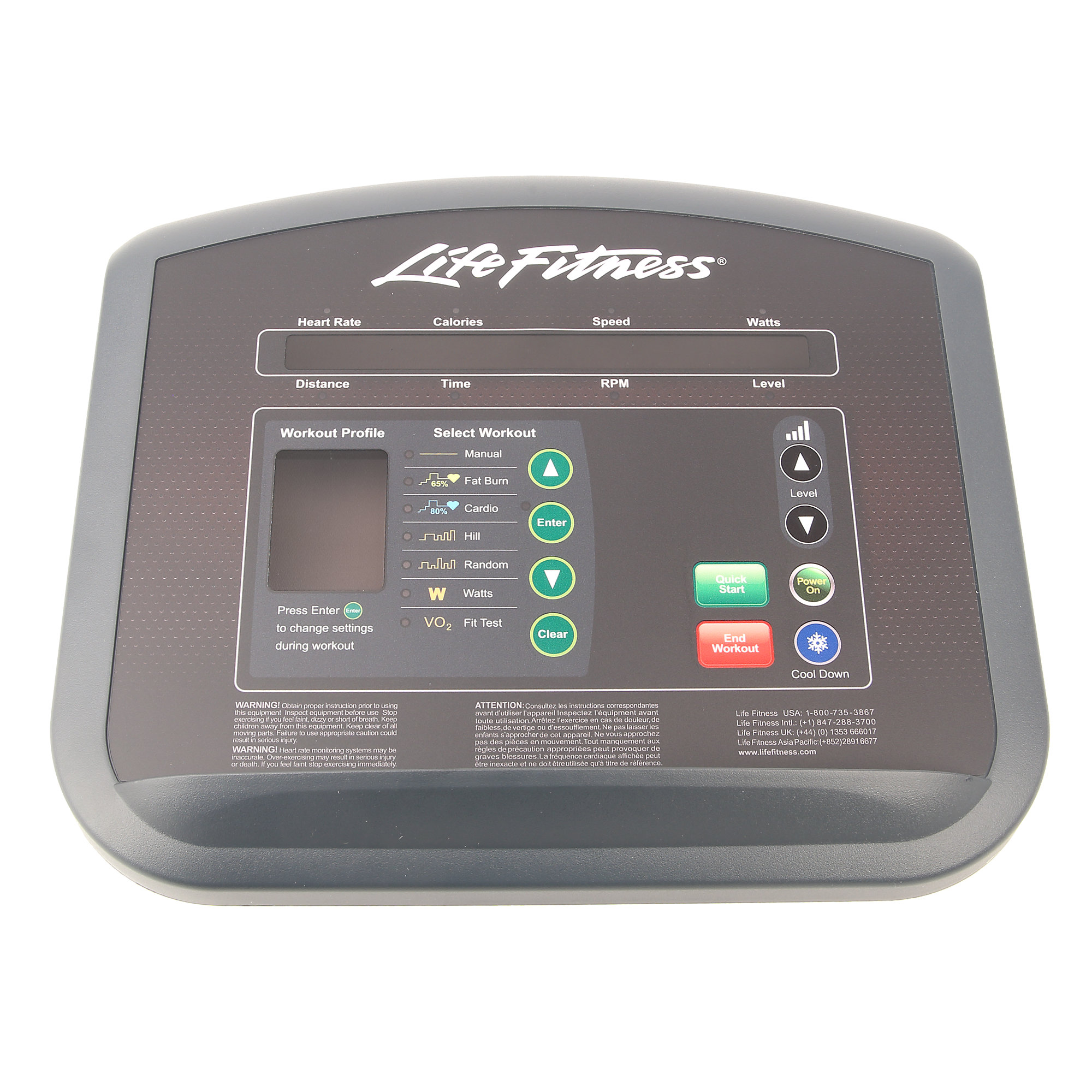 Kit: Eng/Eng Bezel, Switch, Overlay Assy Life Fitness GK90-00003-0000 ...