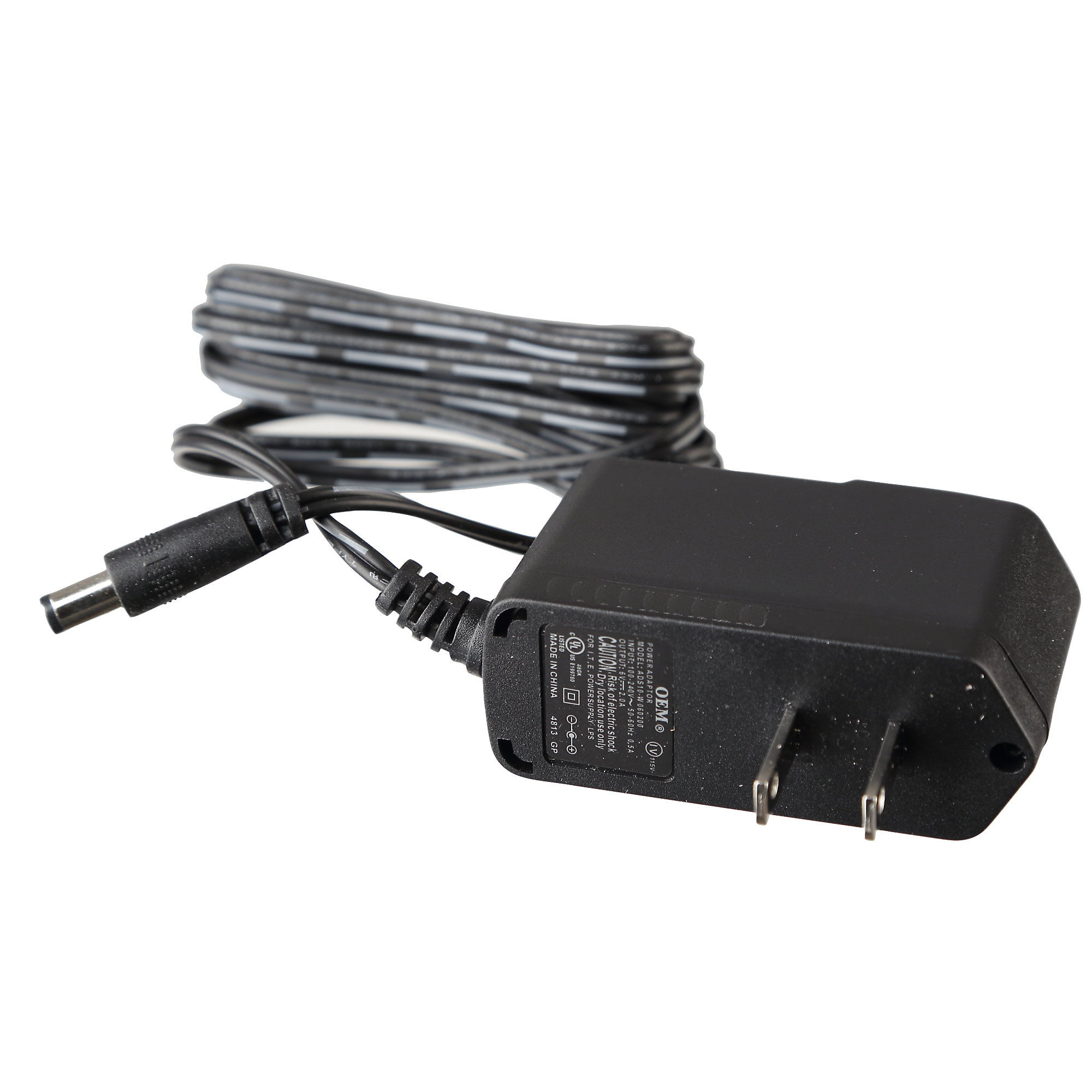 6vdc 2Amp Power Adapter for Bikes and Ellipticals