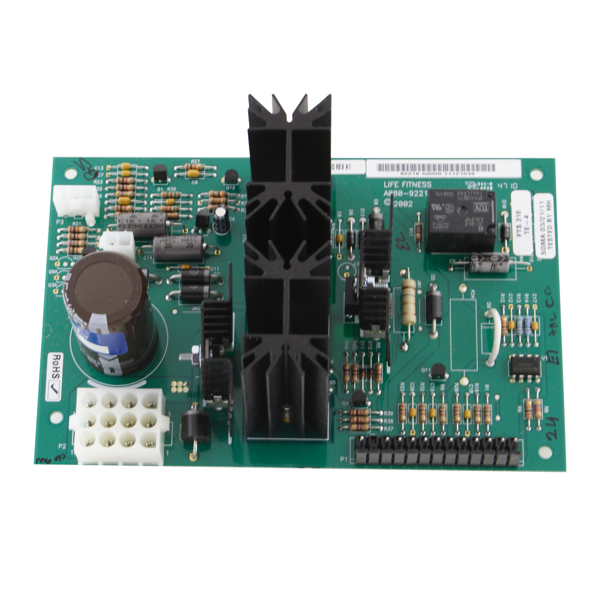 PCB Power Control Board, Cybex Life Fitness, B084-92218-0000 | B084 ...