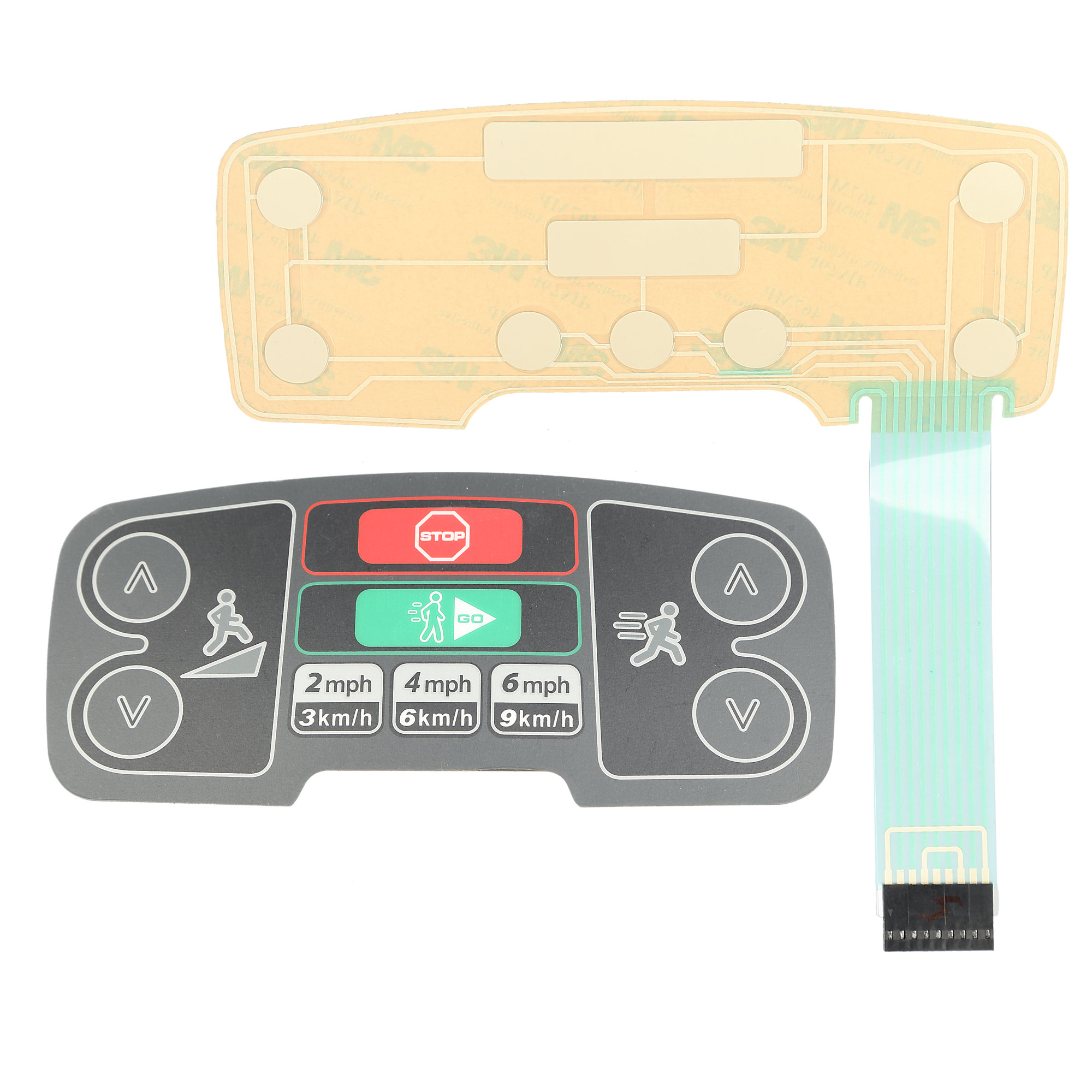 Activity Zone Overlay Keypad, LifeFitness 95T Elevation Series, AK65 ...