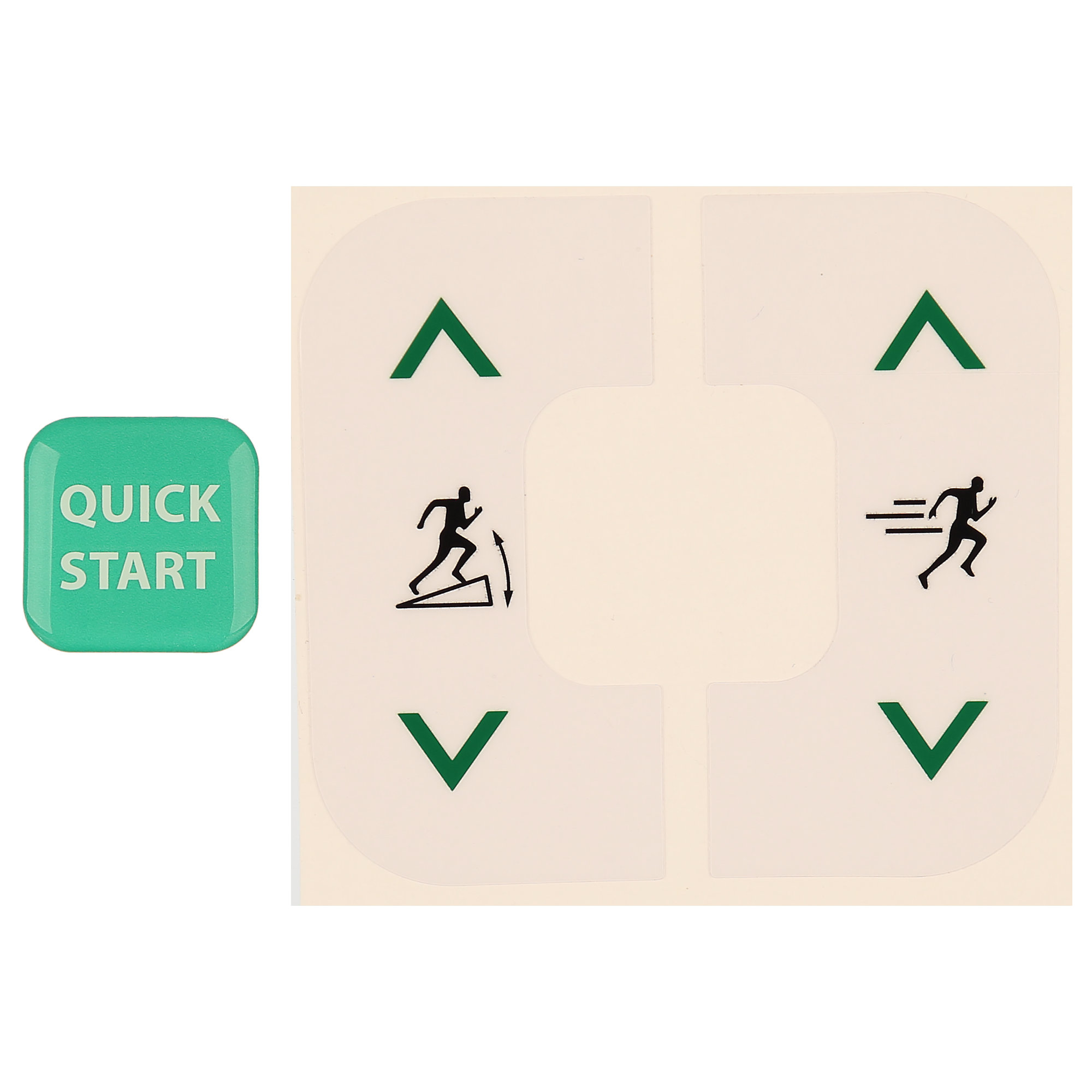 Label Kit for Quick Start Button of certain Precor Treadmills ...