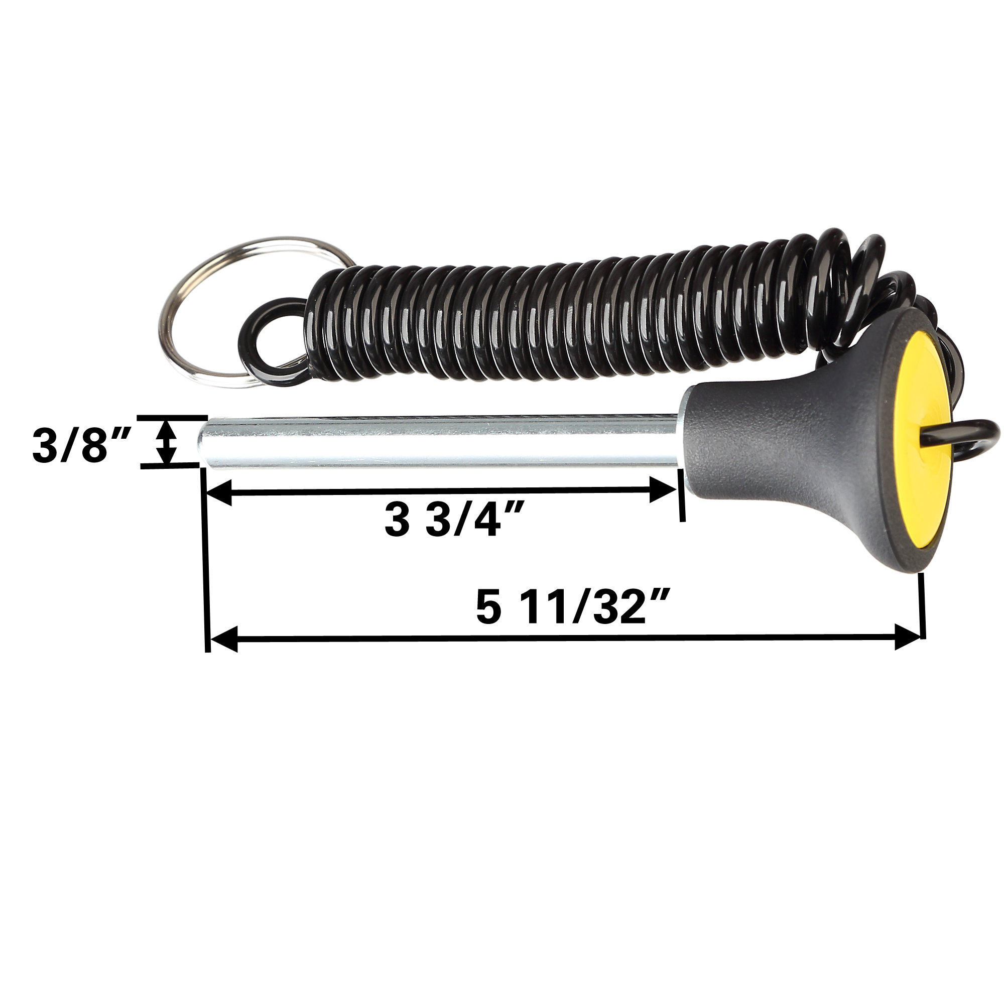 Weight Stack Pin, 3 3/4" x 3/8", Cybex, BH030207 | BH030207