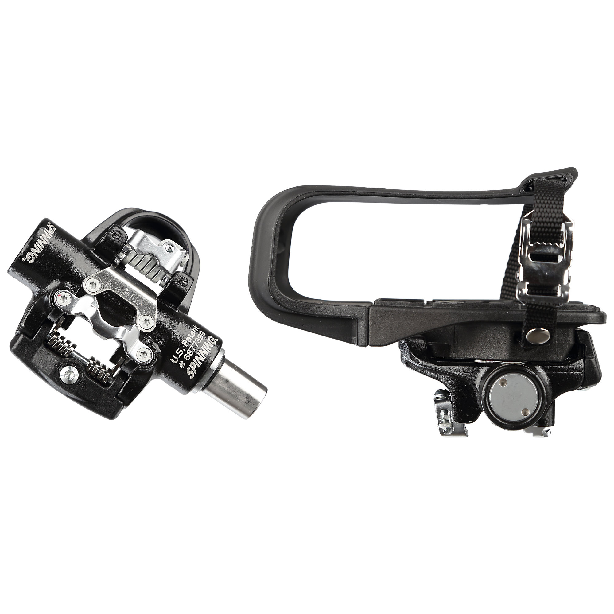 Threadless Trio Pedals Set, Morse Taper, P00138