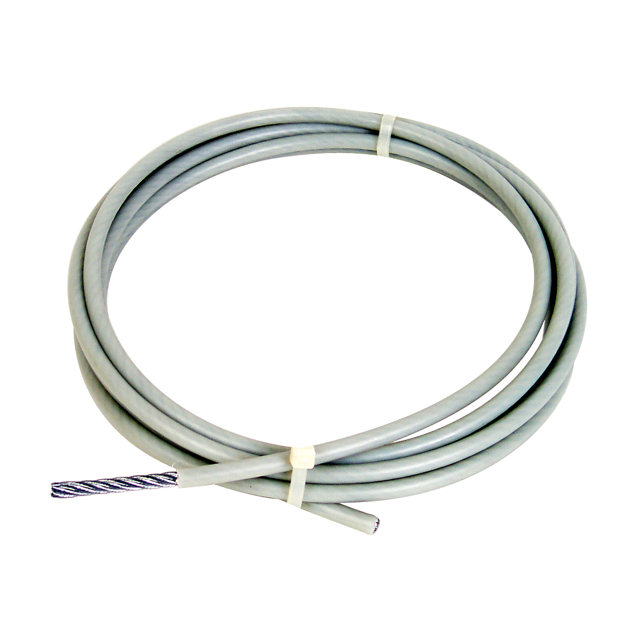 Cable by the Foot | 1/4" Diameter with Black Nylon Coating