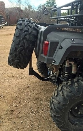 Polaris Sportsman / Sportsman Touring Receiver Hitch Mount Angled Wheel ...