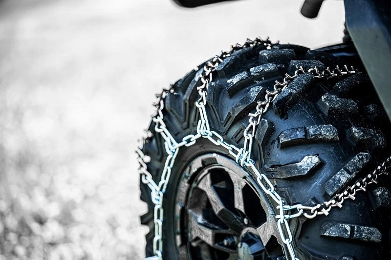 Polaris Sportsman / Sportsman Touring V-Bar 9" Tire Chains Size B by ...