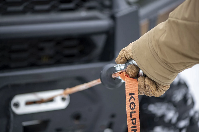 Polaris Sportsman / Sportsman Touring 4500 lb Synthetic Rope Winch Kit ...