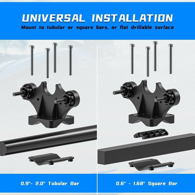 Securely Mount Polaris Sportsman Accessories | Kemimoto Double U ...