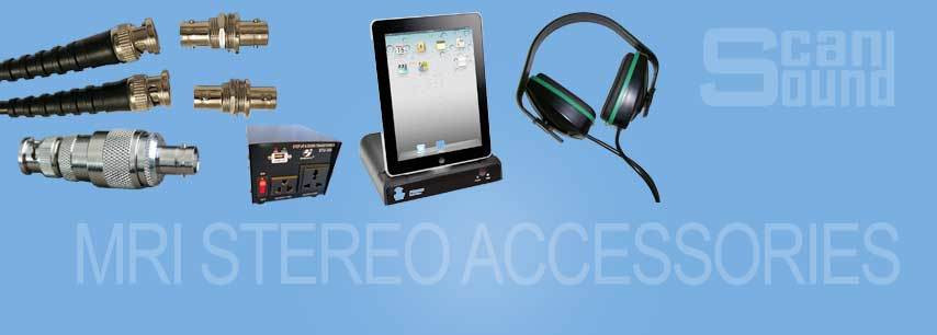 Scan Sound MRI Patient Stereo Sound System Kit Accessories