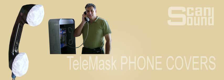 TeleMask Disposable Stretchable Telephone Covers
