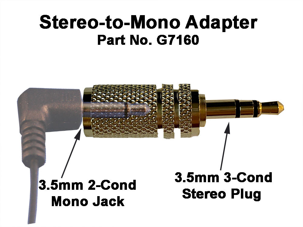 Audio Adapters & Cables for Stereo & Mono Audio