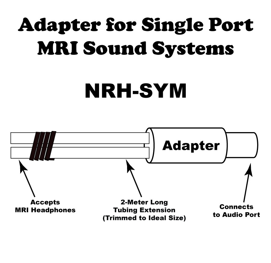 Adapter for Siemens MRI Scanner Music System Port