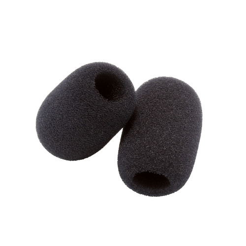 Microphone windscreens (10mm inside diameter x 32mm inside depth), bag of 2