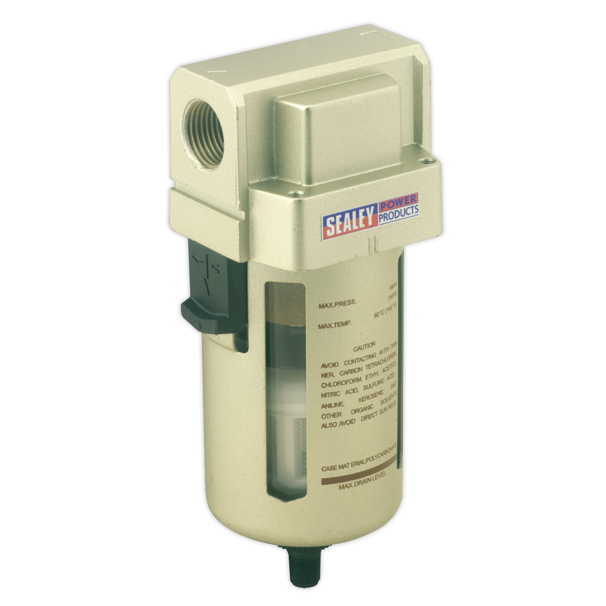 Air Filter Auto Drain Max Airflow 140cfm (SA206FAD)