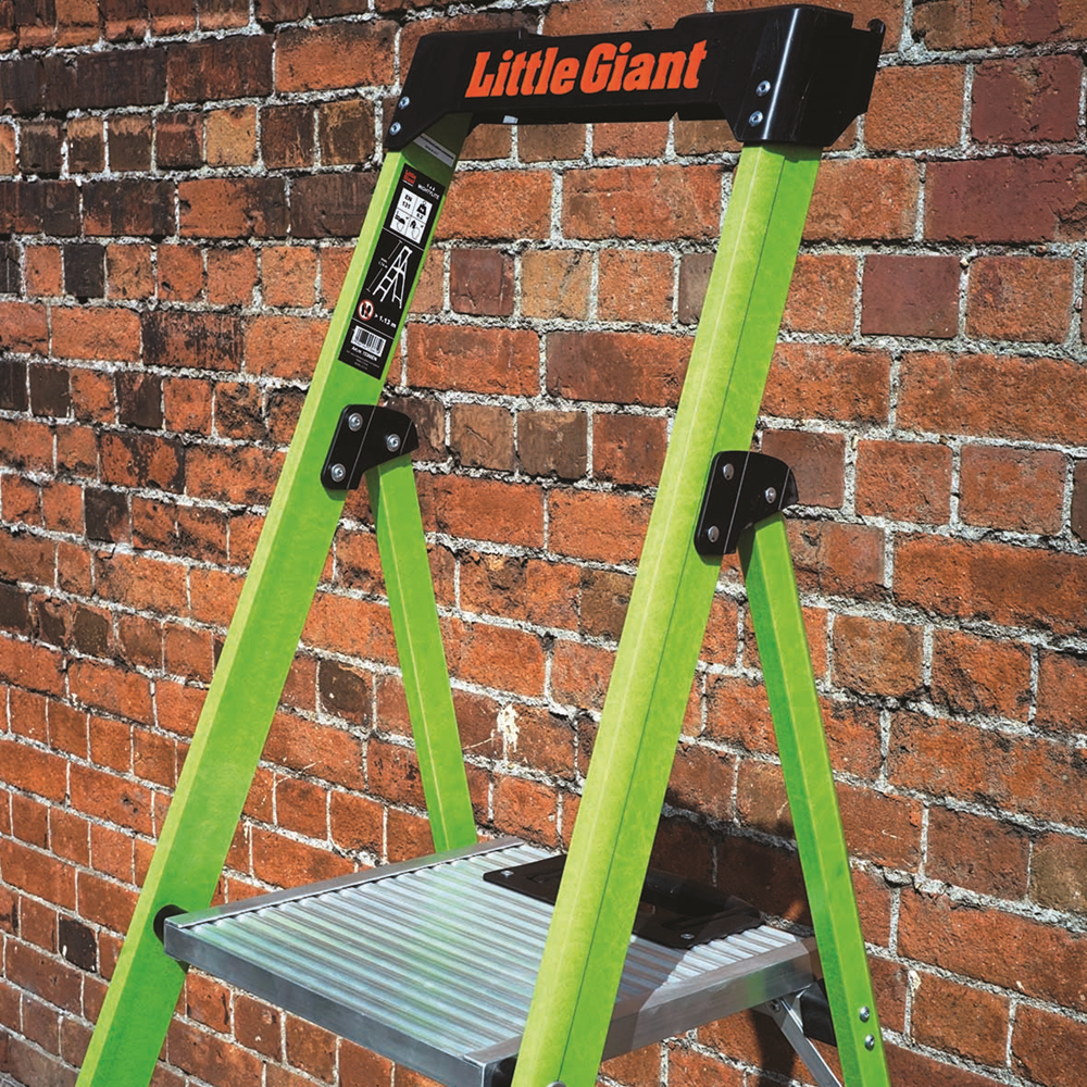 TB Davies 6 Tread Mighty Lite Hi-Viz GRP Fibreglass Step Ladder