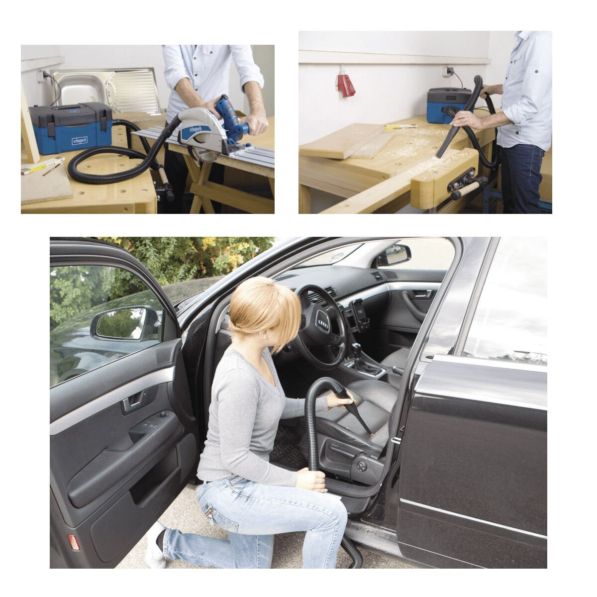 Scheppach HD 2P Extractor Vac & Inflator 240V