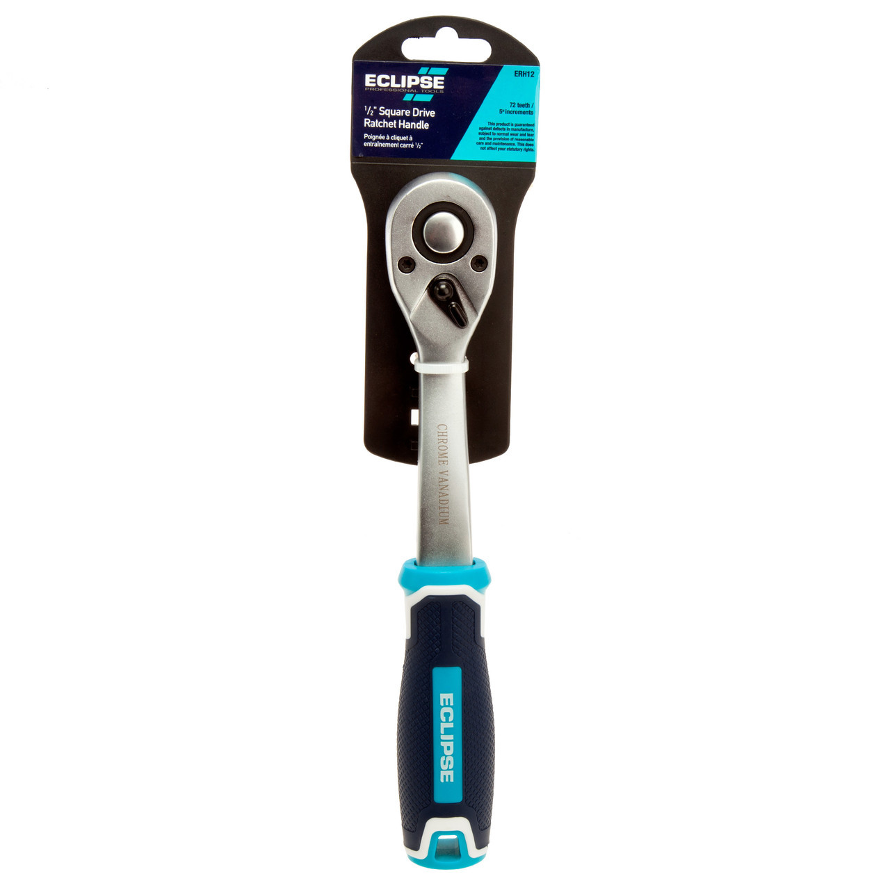 Eclipse ERH12 Ratchet Handle 1/2in Square Drive - Highland Fasteners